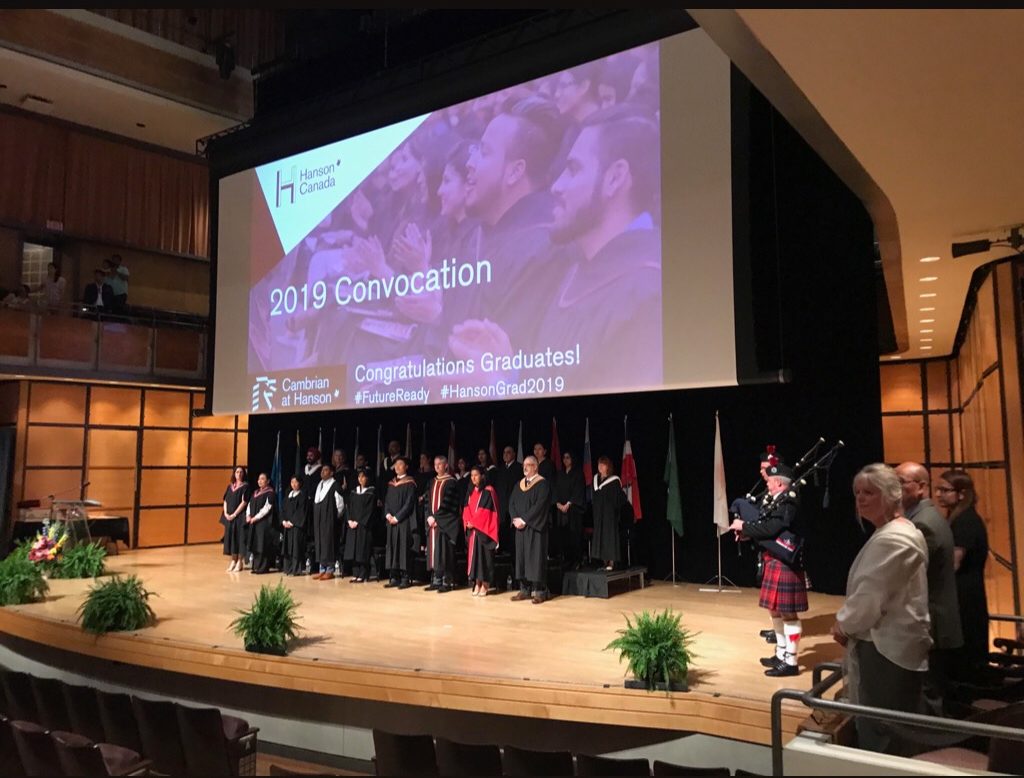 Congratulations Cambrian at Hanson Class of 2019 - Hanson College ON