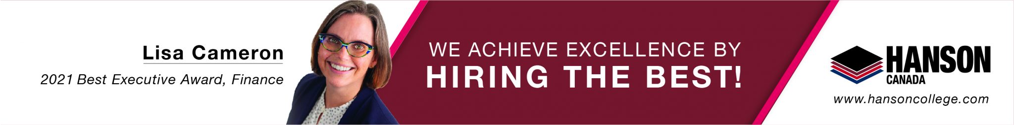 Hanson’s Vice President wins Award - Hanson College ON