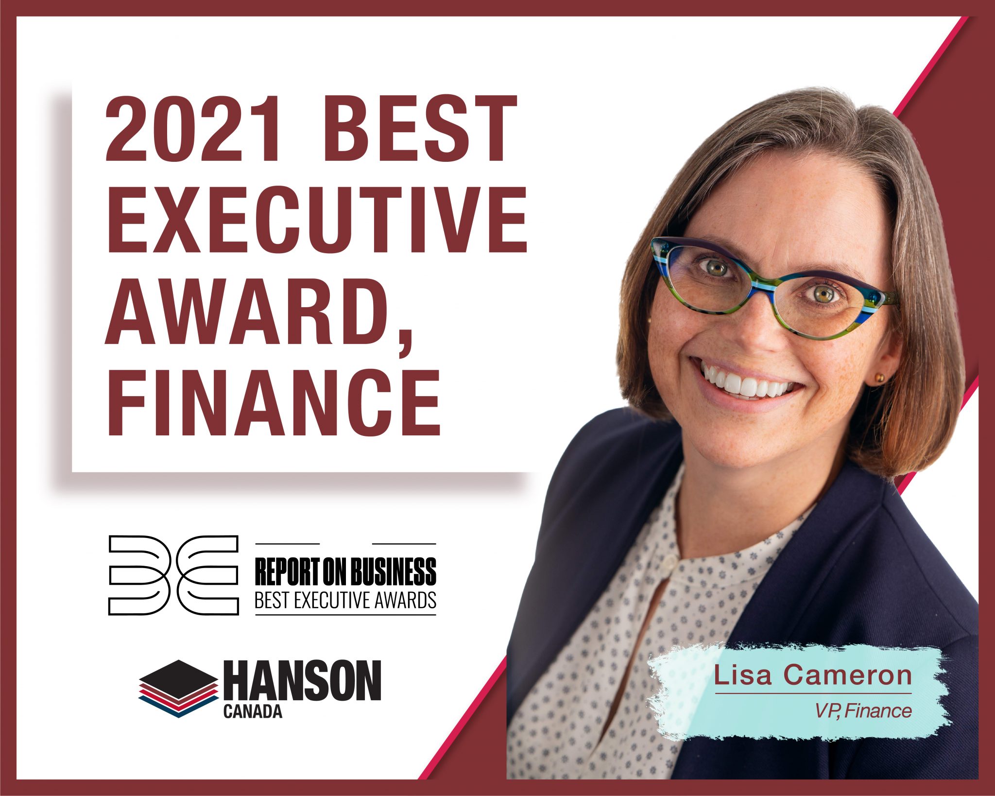 Hanson’s Vice President wins Award - Hanson College ON