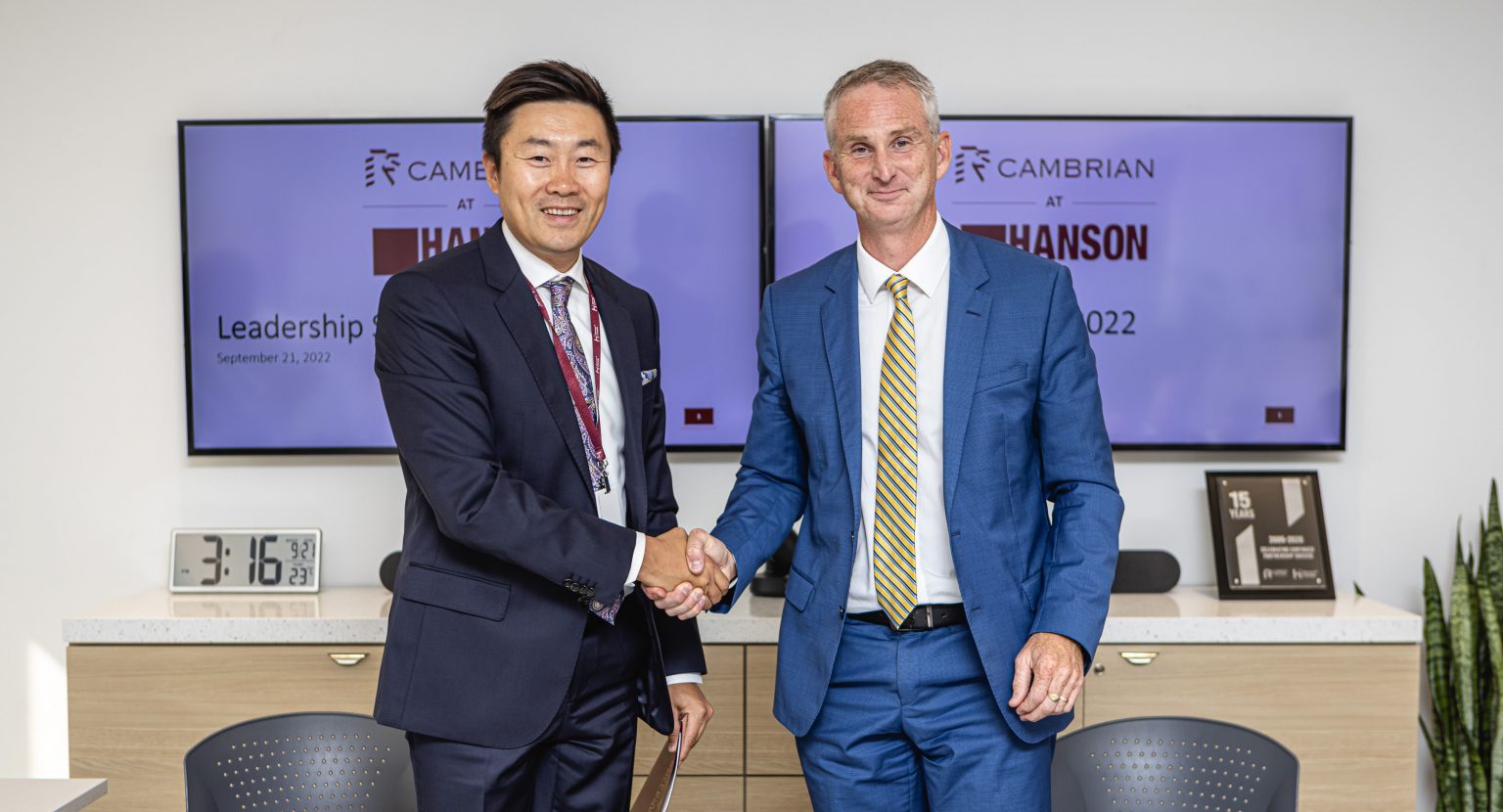 Cambrian at Hanson Leadership Summit - Hanson College ON